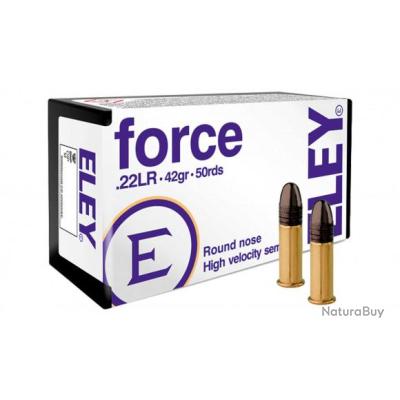 Munition 22LR Eley Force - Munitions - Balles 22LR (12461224)