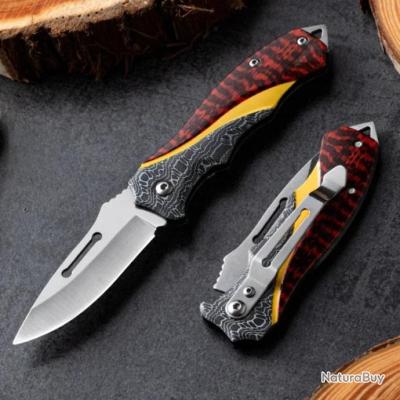 Couteau pliant tactique Storm Razor EDC - Couteaux pliants classiques ...