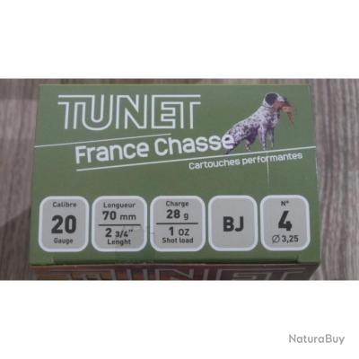 Cartouches TUNET FRANCE CHASSE Cal. 20 70 28G BJ - Cartouches calibre ...