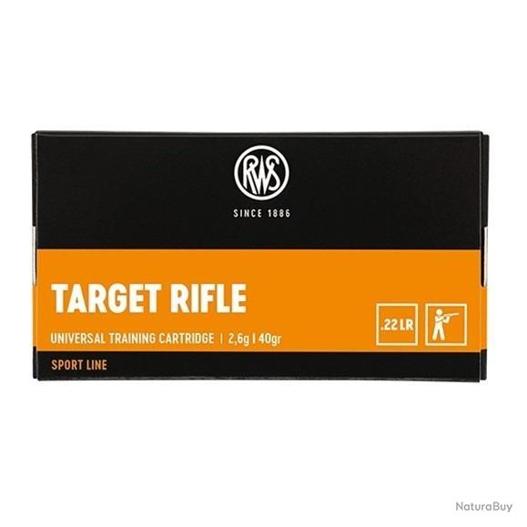 MUNITIONS RWS SPORT LINE 22LR TARGET RIFLE - Munitions - Balles 22LR ...