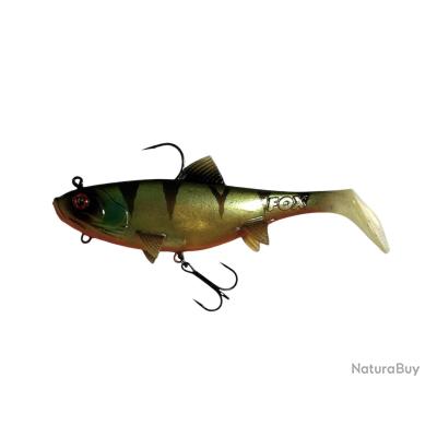 Replicant Wobble FOX RAGE 14cm Angry Emerald Perch (Edition Limitée) - Leurres souples ...