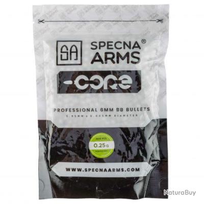 Sachet de 1000 Billes (Specna Arms) 0.25 Oui - Billes bio 6mm Airsoft ...