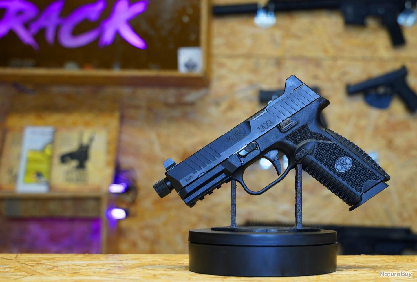 PISTOLET FNH 509 TACTICAL CANON FILETE - Pistolets de Catégorie B ...