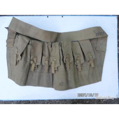 PORTE CHARGEURS 7 POCHES ORIGINAL. POUR STEN DATE 1944 - Porte ...