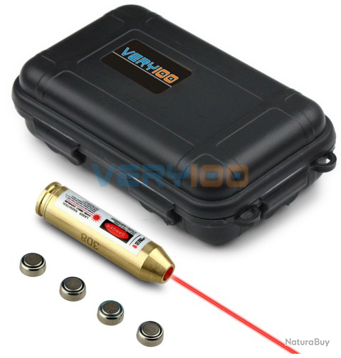 BALLE LASER DE RÉGLAGE CAL 308 WIN 243 WIN+ COFFRET ÉTANCHE DE ...