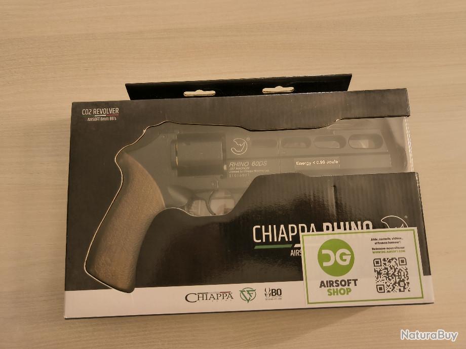Revolver Charging RHINO 60DS CHIAPPA Black Mat CO2 - Revolvers (12504356)