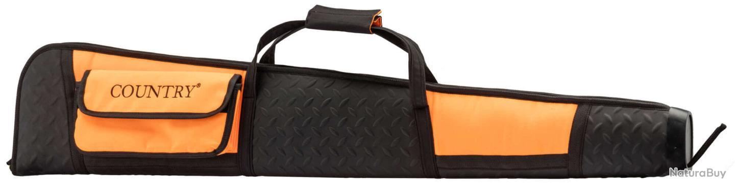 Fourreau orange/noir en cordura pour fusil de chasse - Country Sellerie ...