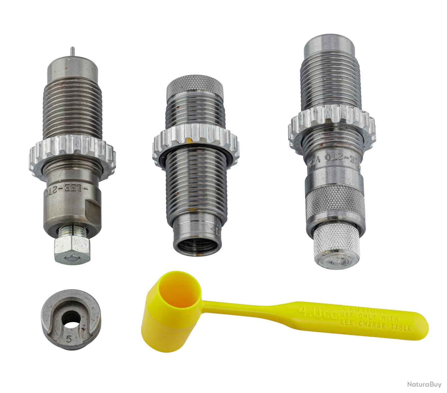Jeux de 3 outils acier pour armes d'épaule - Lee Precision .224 ...