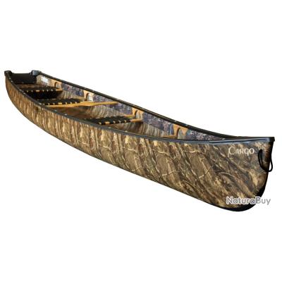 Canoë chasse/pêche ESQUIF Cargo 17' (5,12 m), camo, quatre bancs ...