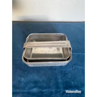 Gamelles militaires françaises 3 parties - Gourdes (12525385)