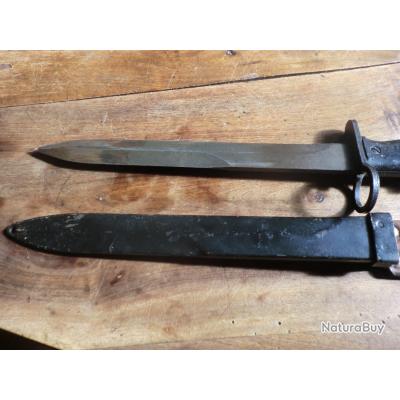 Baionnette fusil mas 49 -56 "ATTACHE CUIR " - Baïonnettes (12533708)