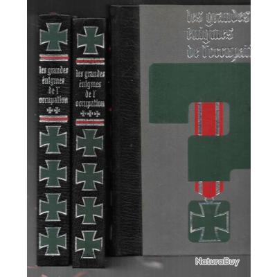 Les grandes énigmes de l'occupation en 3 vol. jean dumont et collectif ...