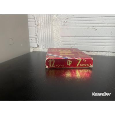 Cartouche FOB Grand Prix - calibre 12 - 7 1/2 - Cartouches calibre 12 bourre jupe (12537456)