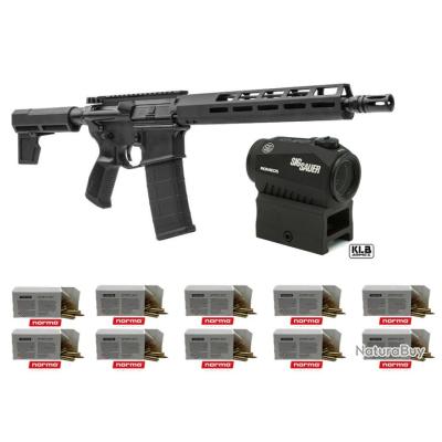 AR15 SIG SAUER M400 TREAD Cal .223 Rem - 11.5'' + ROMEO 5 + 300 Norma ...