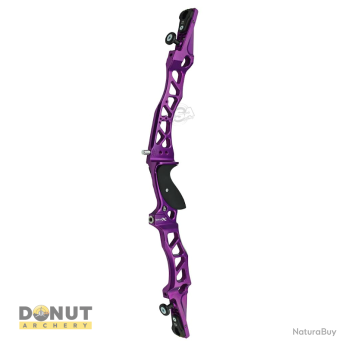 Poignee Arc Classique Mybo Wave XL - 27 pouces / Violet / Droitier - Arcs de tir (loisir et ...