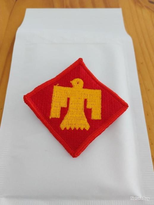 Patch armée us 45th INFANTRY DIVISION ORIGINAL 1 - Insignes en tissu ...