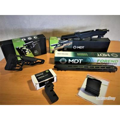 Chassis MDT ESS pour Tikka T3X SA Noir 15'' rail complet - Crosse de ...