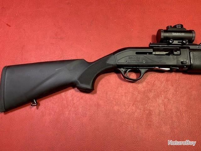 Fusil semi-automatique ESCORT slug ps cantilever cal.12/76 canon de ...