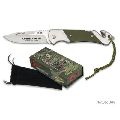 Couteau pliant Commando III militaire RUI / K25 lame de 9 - Couteaux à ...