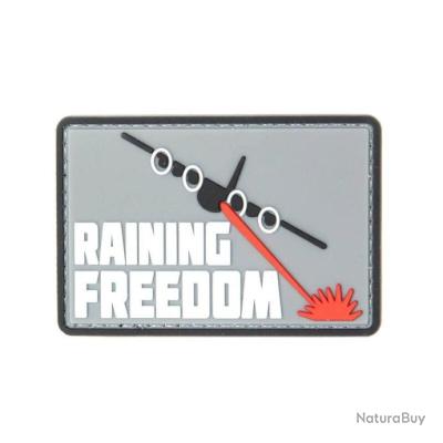 Patch pvc "RAINING FREEDOM" - Ecussons - Patch Airsoft (12597154)