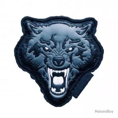 Patch PVC "Angry Wolf Head" JTG® - Ecussons - Patch Airsoft (12598930)