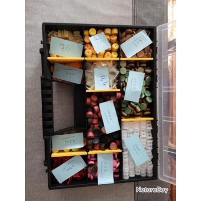 LOT DE BOURRES ET ACCESSOIRES CAL 16 ( baisse de prix ) - Bourres ...