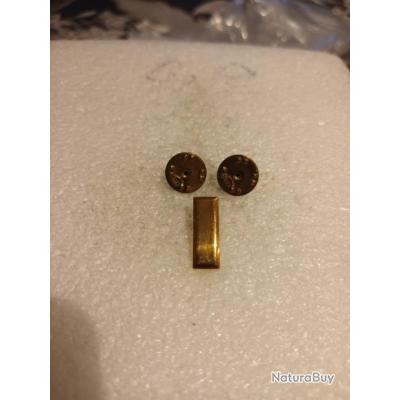 Grade officier armee us SECOND LIEUTENANT ORIGINAL 1 - Epaulettes ...