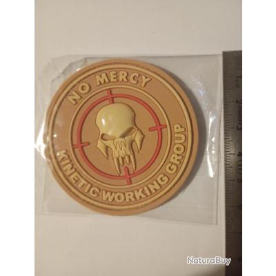 Patch PVC "NO MERCY" DESERT JTG® - Ecussons - Patch Airsoft (12599431)
