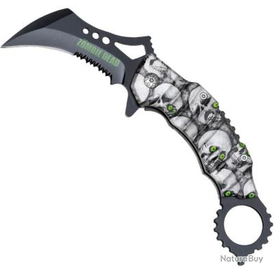 Couteau Karambit Zombie Dead - Couteaux tactiques et de combats (12608566)