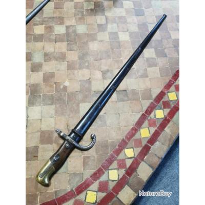 Baïonnette GrasManufacture d'arme de saint Étienne de 1876 avec ...