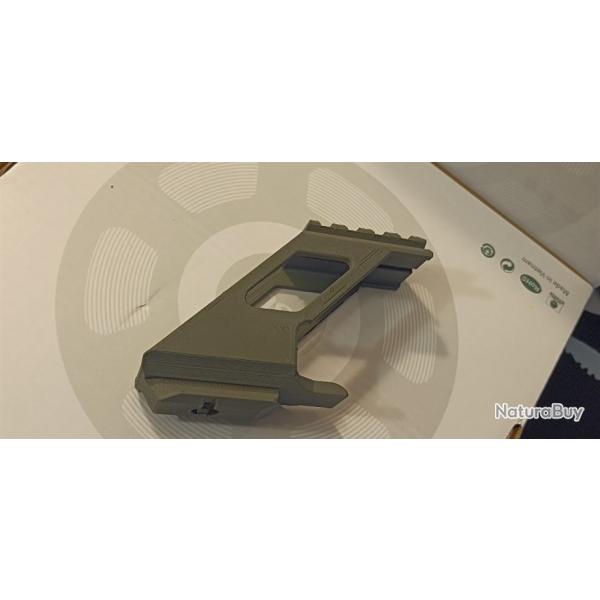 Rail Picatinny pour Glock KJWorks - Rails de montage Airsoft (12620111)