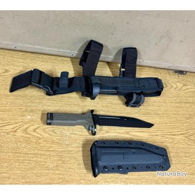 ORIGINAL AUTHENTIQUE FOX FX-3004 SPARTAN DEFENDER BAYONET COMBAT KNIFE ...