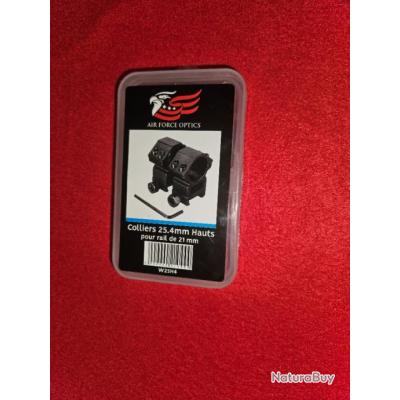 Collier fixe AIR FORCE OPTICS diamètre 25,4" pour montage optique sur ...