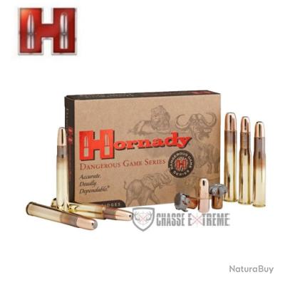20 Munitions HORNADY Cal 375 H&H 300Gr Dgx Bonded - Balles Calibre 375 ...