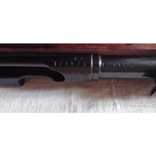 Fusil G96 calibre 7,55 Suisse canon miroir belles rayures bon état ...