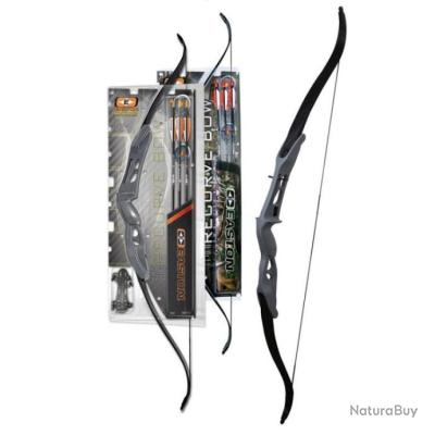 Kit arc d'initiation Easton "Beginner" 52´´ 10 - 20 LBS Noir - Arcs de ...