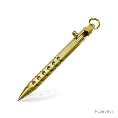 Stylo à bille type Bolt Action (Doré) - LIVRAISON GRATUITE - Idées ...