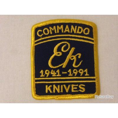 Patch écussons emblème John EK Commando Knife 50 ème Anniversaire 1941 ...