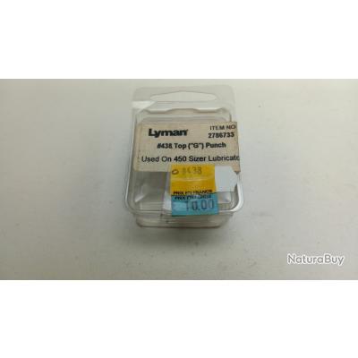 Top punch lyman numéro 438 - Pièces détachées et accessoires de presse ...