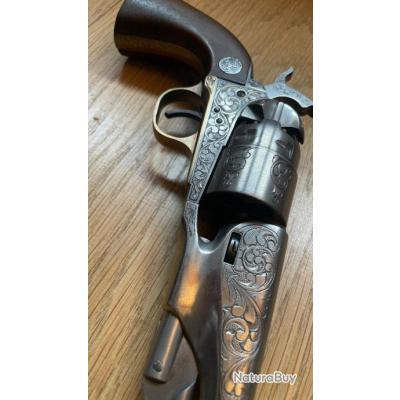 Colt 1860 Centaure Centennial gravé usine Cal 44 - Revolvers à poudre ...