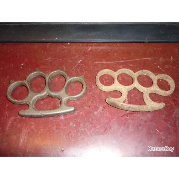 Lot 2 poings americains poing americain - Poings américains (12651976)