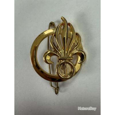Insigne Légion étrangère 1 OR - Insignes de beret - Insignes de col ...