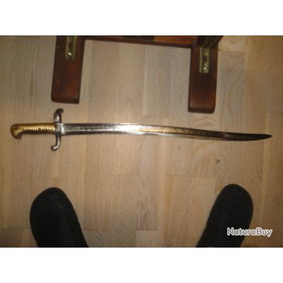 SABRE BAINNETTE MODELE 1842/59 EN ETAT MOYEN - Baïonnettes (12662070)