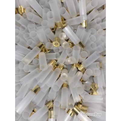 100 DOUILLES CALIBRE 12/20/76 TRANSLUCIDE - Douilles calibre 12 (12721147)