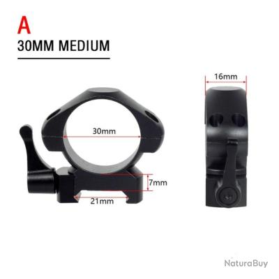 Collier de montage acier à levier de dégagement rapide anti-recul ...