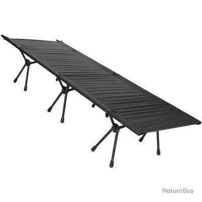 Lit de camp pliable Fosco Field Cot Lightweight Black - Lits de camp et ...