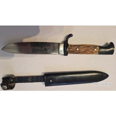 Couteau Hubectus solingen - Couteaux droits et fixes (12674266)