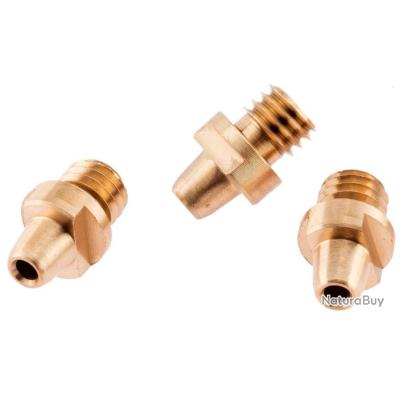 SET DE 3 CHEMINEES BERRYLIUM 1/4'' - 28 UNF - Lepage tryon etc ...