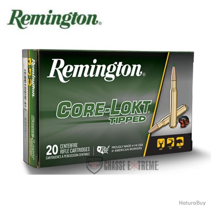 20 Munitions REMINGTON Core Lokt Tipped Cal 7mm Rem 150Gr - Balles ...