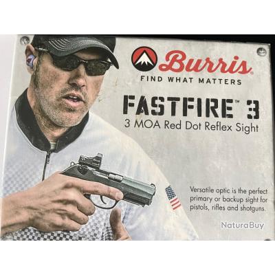Burris fastfire 3 point rouge - Points rouges panoramiques (12681737)
